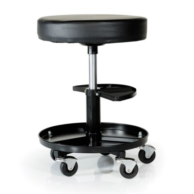Impact Adjustable Mechanics Stool Seat - Black IG7308 | eBay Australia