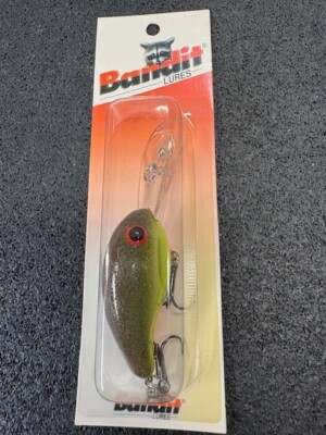 Pre-Pradco Bandit 300 Crankbait - Red Package - Chart. Rootbeer Color ...