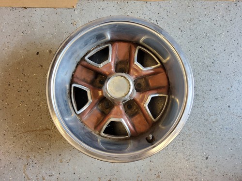 Oldsmobile Olds Cutlass 442 15" 15x7 Steel Rally Wheel Rim SS II w ...