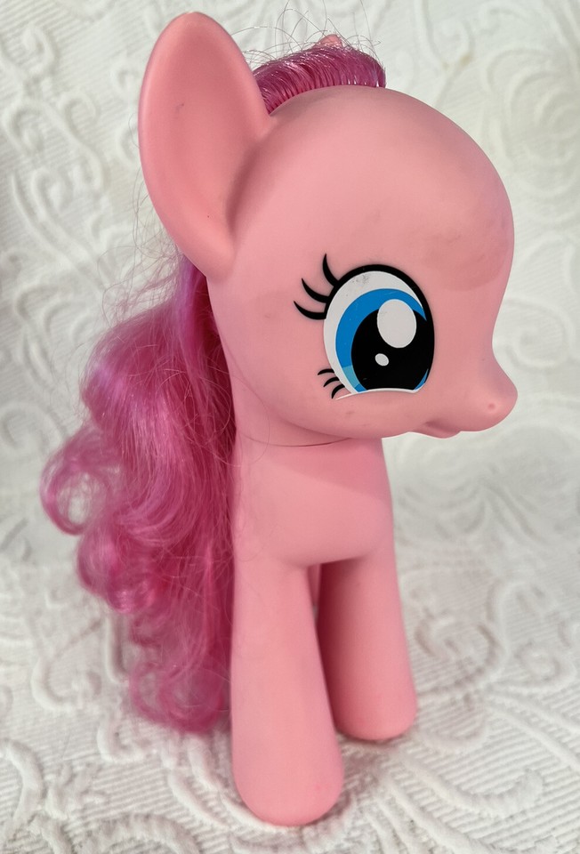 Pinkie Pie My Little Pony 8” Horse Toy Long Pink Hair 2013 Hasbro C ...