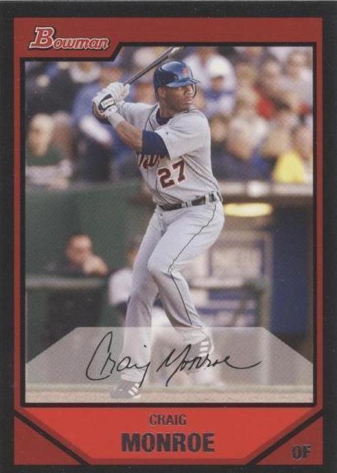 2007 Bowman - Craig Monroe #139 for sale online | eBay