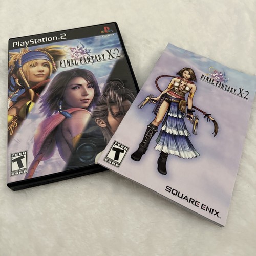 NO GAME Playstation 2 PS2 Final Fantasy X-2 Instruction Manual, Case ...