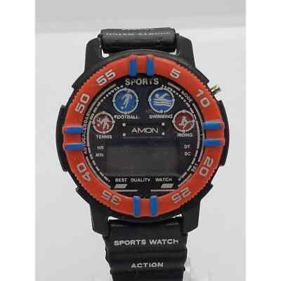 Amon Men's digital sports watch. Multi function face | eBay