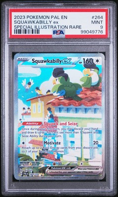 2023 Pokemon #264 Squawkabilly Ex Special Illustration Rare PSA 9 | eBay
