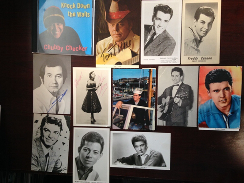 13 Piece lot, "signed" CD and postcards, Rock&Roll Legends. Nice! | eBay