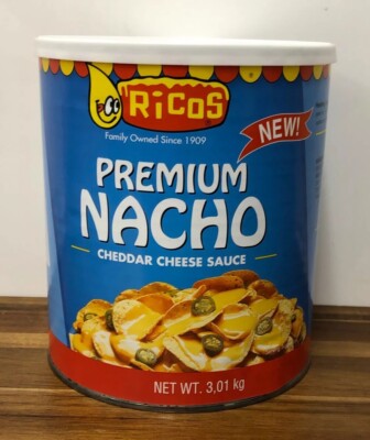 Premium Cheddar Cheese Nacho Sauce Large 3kg Tin Dipping , Nachos ...
