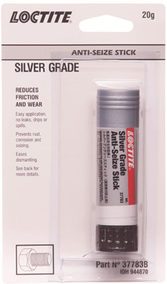 Loctite SILVER GRADE ANTI-SEIZE STICK 20gm Reduces Friction & Wear ...