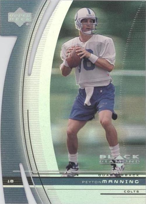 1999 Upper Deck Black Diamond - Peyton Manning #45 Diamond Cut for sale ...