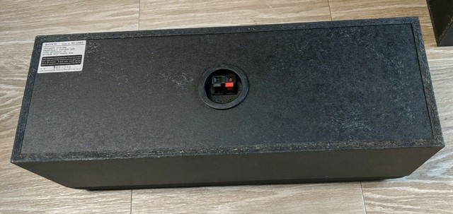 Sony Surround Sound SS Cr62 Speaker System Cn62 Ss-u31 X 2 Japan ...