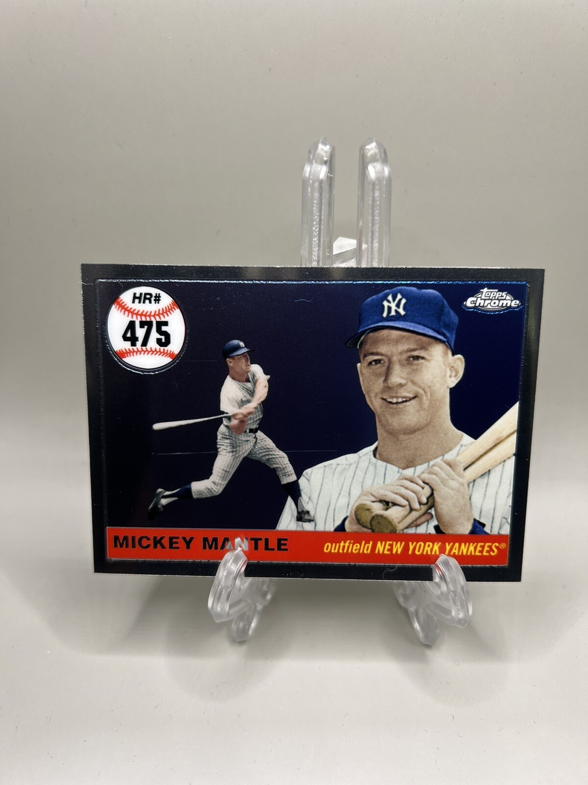 2008 Topps Chrome Mickey Mantle Home Run History No 475 #MHRC475 | eBay