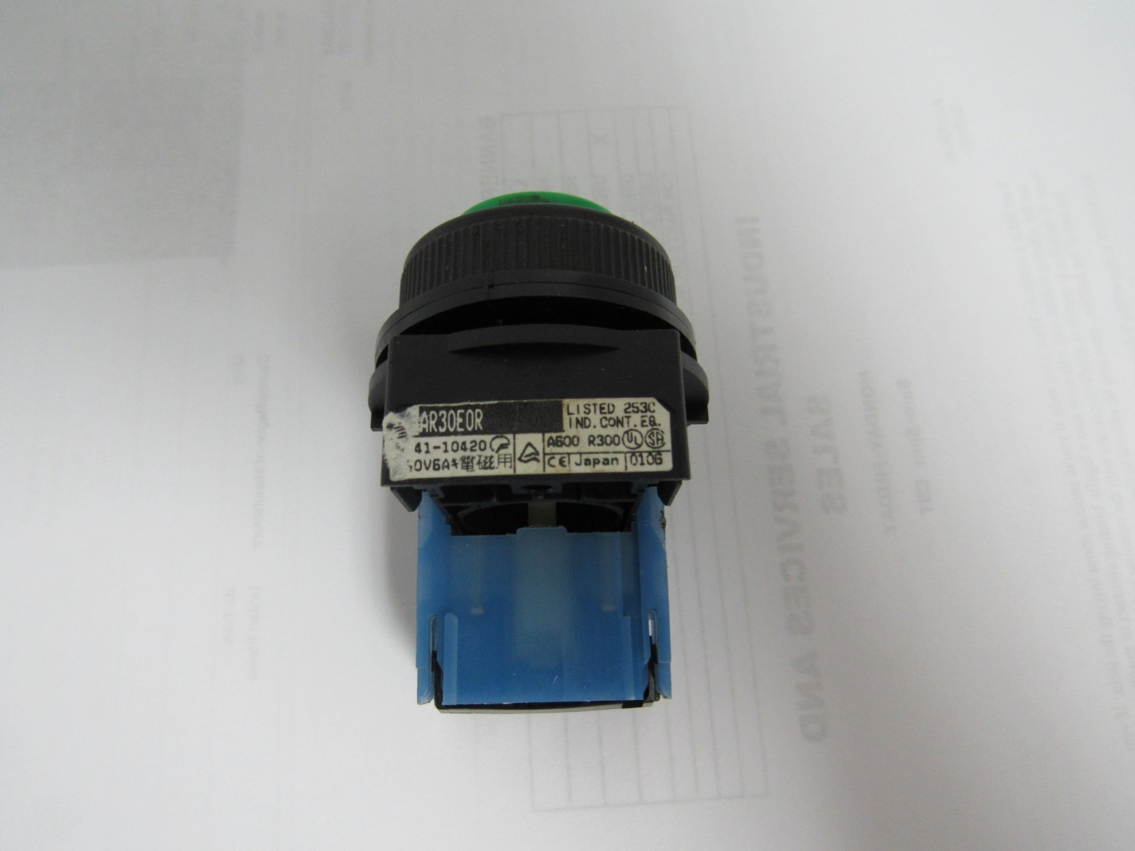 FUJI ELECTRIC AR30EOR GREEN PUSH BUTTON | eBay