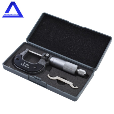 Outside Micrometer 0-1"/0.0001" Premium Precision Carbide Tips ...