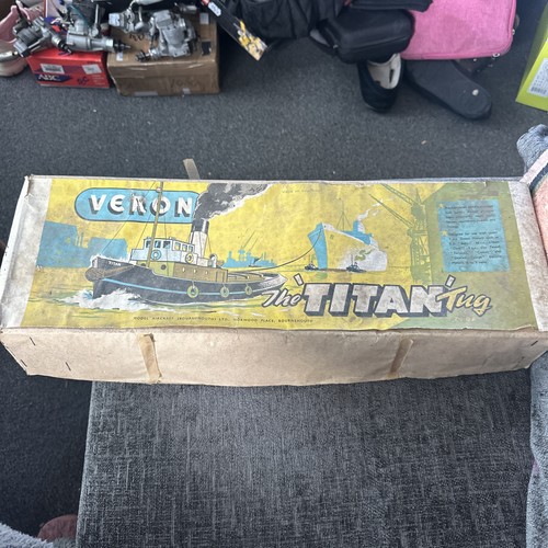 Veron The TITAN Tug Rc Model Boat To Build | eBay UK