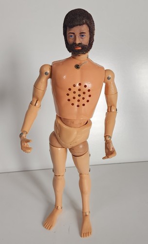 1964 Talking GI Joe brown Hair & Beard -Blue Eyes & Scar (voice not ...