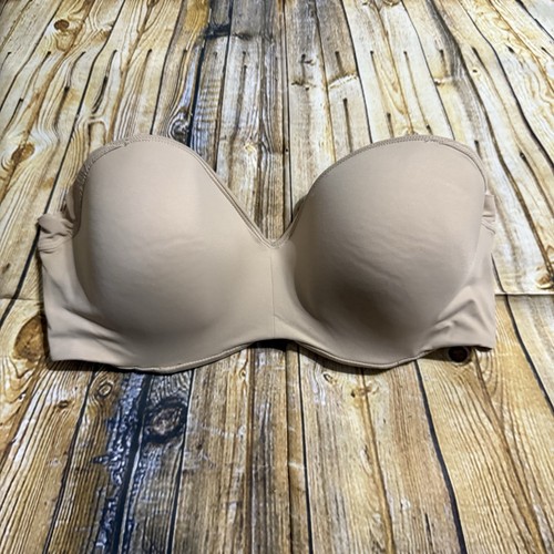 Bali Size 36D Nude Beige Lightly Padded Strapless Bra | eBay