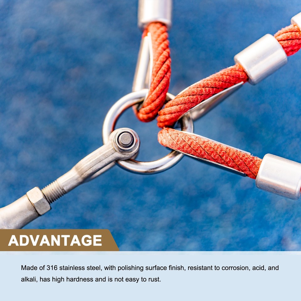 316 Stainless Steel O Rings (20x4mm) 10pcs, Welded Round Ring | eBay