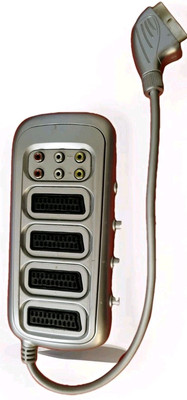 4 Way Switchable SCART Switch With RCA In/Out | eBay UK