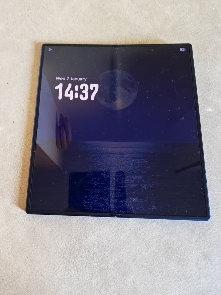 Samsung Galaxy Z Fold 7 512GB 12GB RAM (Unlocked) – Blue – Original Box ...