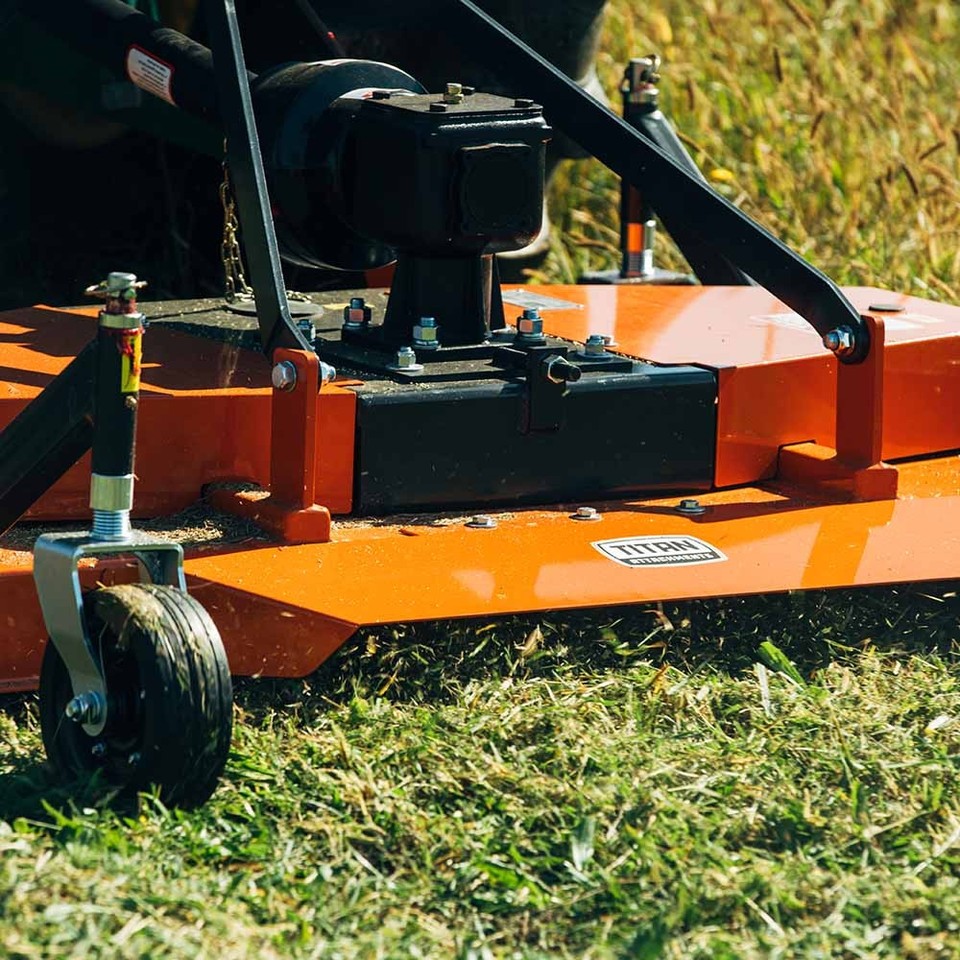Titan Attachments 3 Point PTO Finish Mower, 60" Cutting Width, Cat 1 ...