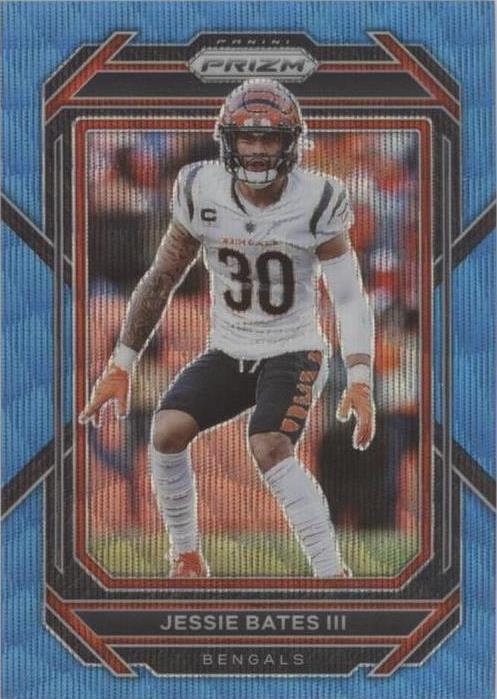 2022 Panini Prizm - Jessie Bates III #61 Blue Wave Prizm /199 for sale ...
