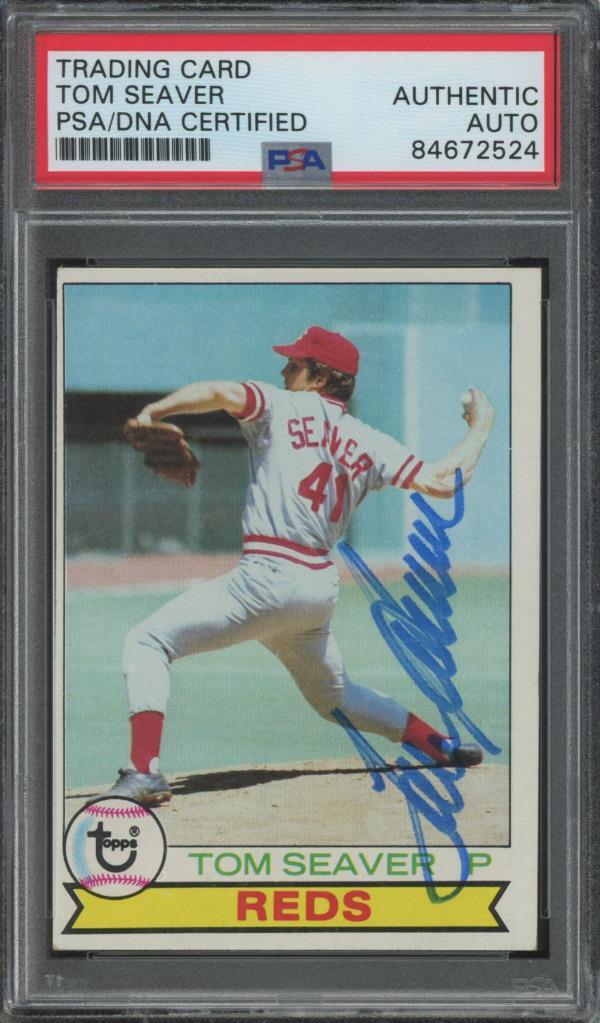 Tom Seaver Autographed Memorabilia | Signed Photo, Jersey, Collectibles ...