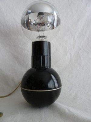 Vintage Enzo Mari Dumbbell Table Lamp | eBay