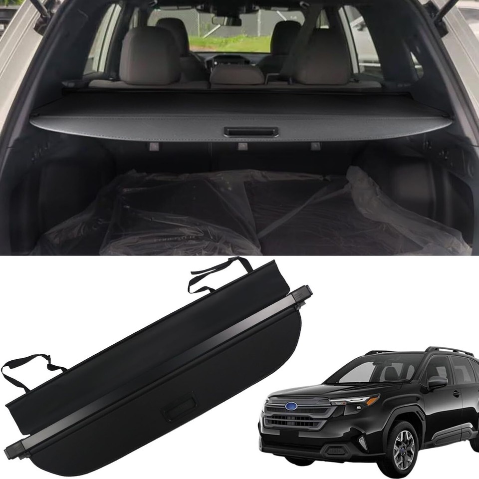 For 2025 Subaru Forester Tonneau Cargo Cover Security Trunk Shield ...
