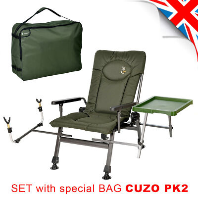 Carp Fishing Accessories Folding Armchair Chairs F5R ST/P2 & BAG COVER ...