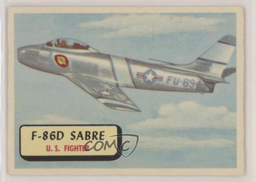 1957 A&BC Planes of the World Red Back F86-D Sabre #89 0a4f | eBay