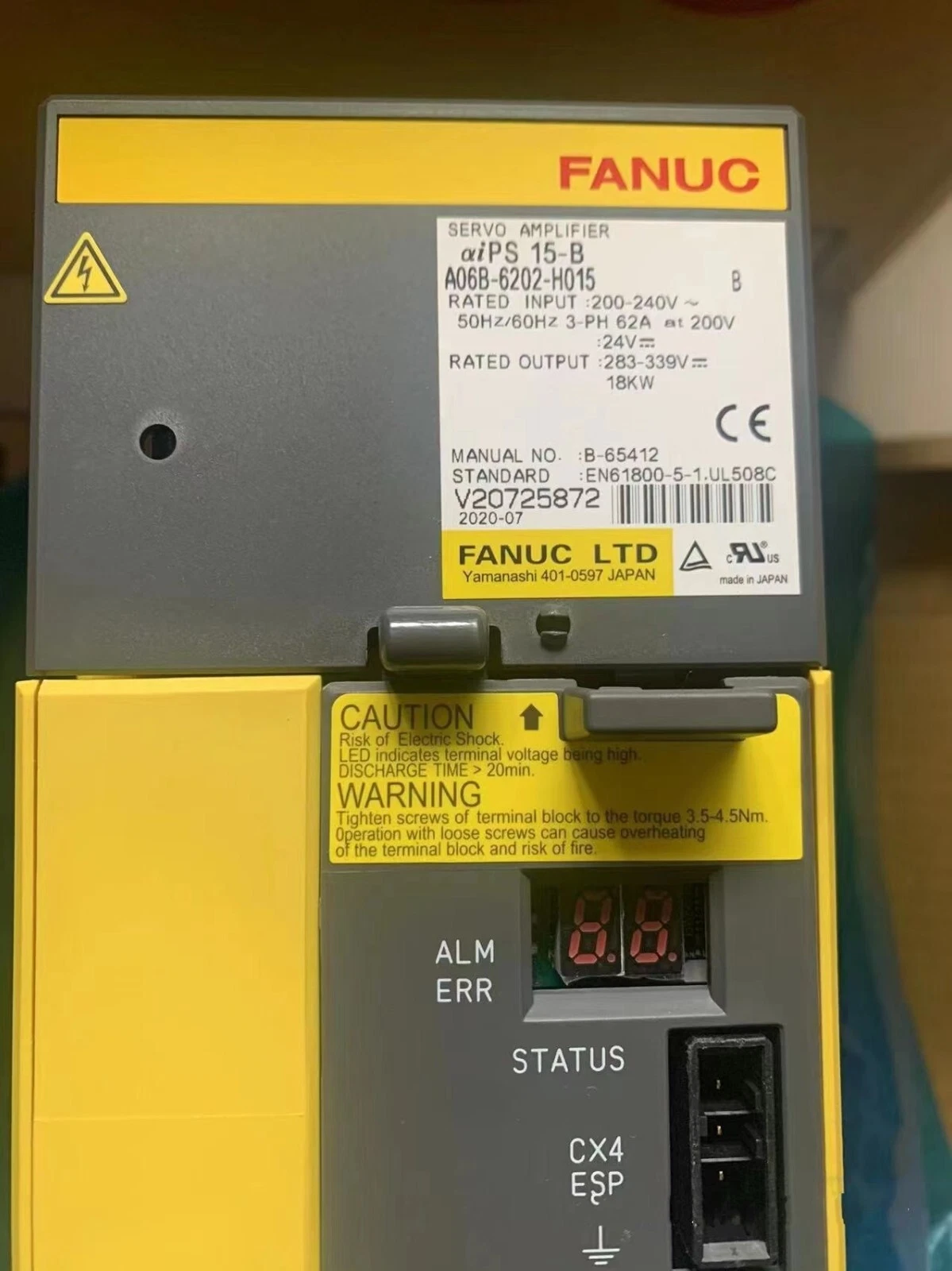 One New FANUC A06B-6202-H015 Servo Drive A06B6202H015 Expedited Shipping | eBay