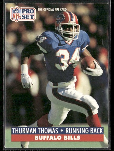 1991 Pro Set Thurman Thomas #86 Buffalo Bills | eBay
