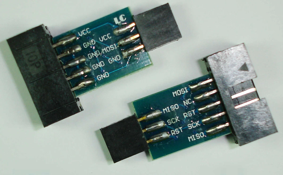 Atmel) ISP Pinout Ribbon Plug Notch Confusion, 49% OFF