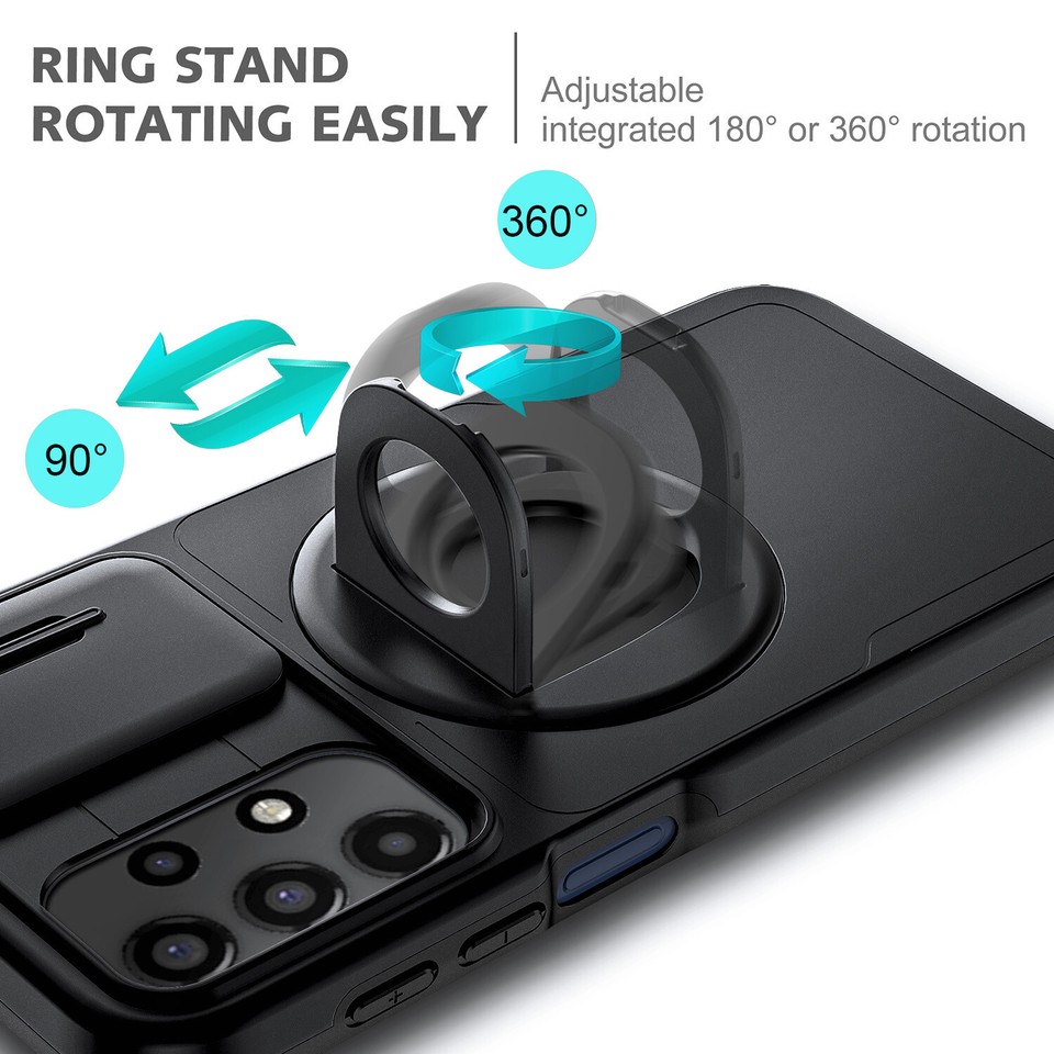 For Gabb Phone 3 Pro Case Full Body Ring Magnet Shockproof Cover ...