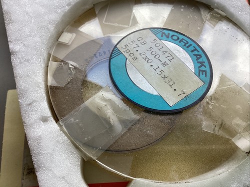 3 Noritake CBN diamond grinding wheels CB-230-0-75MR4-3.0 | eBay