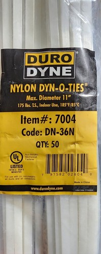 Duro Dyne Nylon Dyn-O-Ties 36 inch Item # 7004 | eBay
