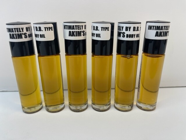 Akim's Perfume Body Oil 0.5 oz (6pc) INTIMATELY BY D.B. | eBay
