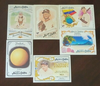 2018 Topps Allen and Ginter INSERTS and SHORT PRINTS You Pick the Card ...