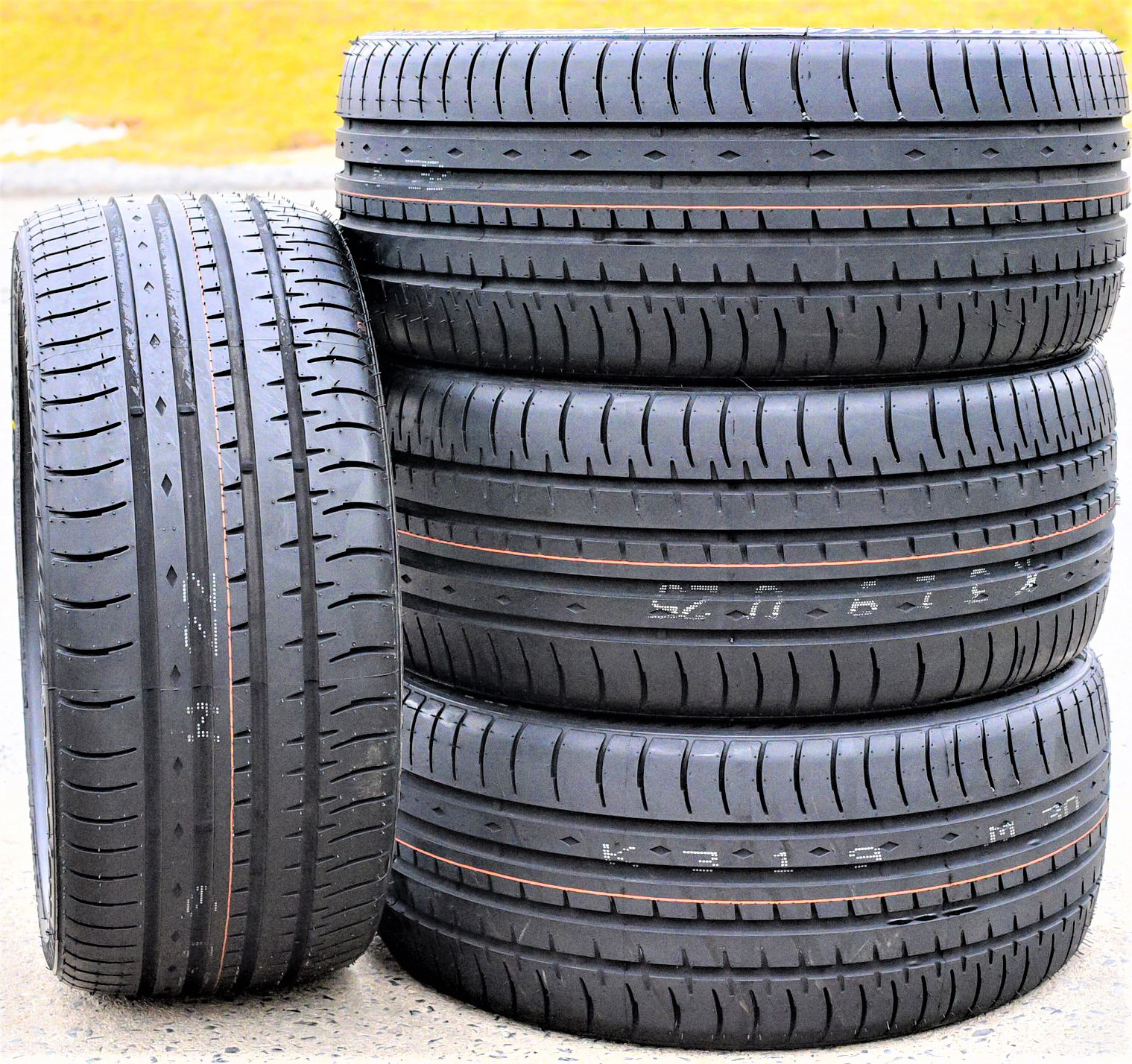 4 Tires Accelera Phi 235/55ZR17 235/55R17 103W XL A/S High Performance ...