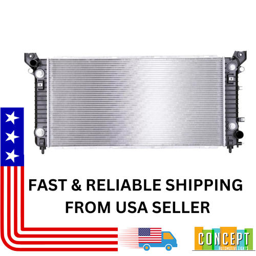 For Chevy 2014-2018 Silverado 1500 4.3L V6 Radiator GM3010563/ 84208890 ...