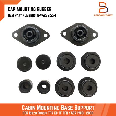 Cabin Mounting Base Support For Holden Rodeo TF TFR Pickup 88-02 8 ...