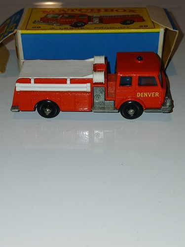 Lesney Matchbox No 29 Fire Pumper Truck with Box | eBay