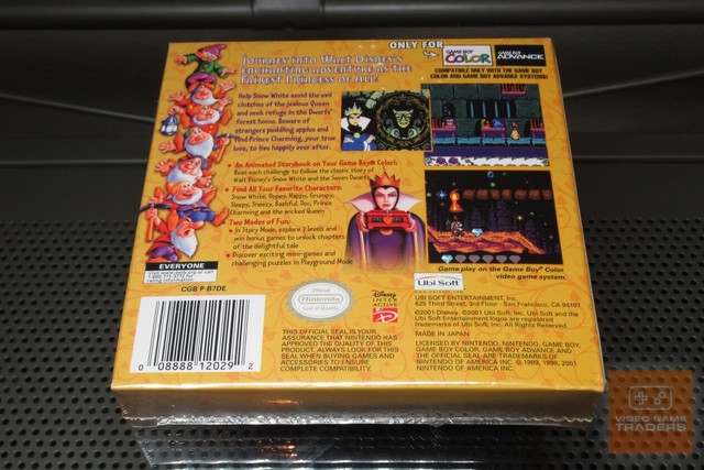 Walt Disney's Snow White and the Seven Dwarfs (Nintendo Game Boy Color ...