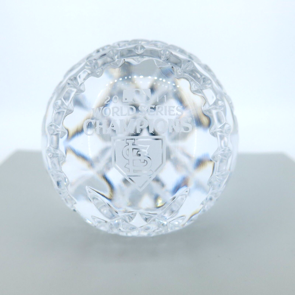 St. Louis Cardinals Waterford Crystal Baseball 2011 World Series ...