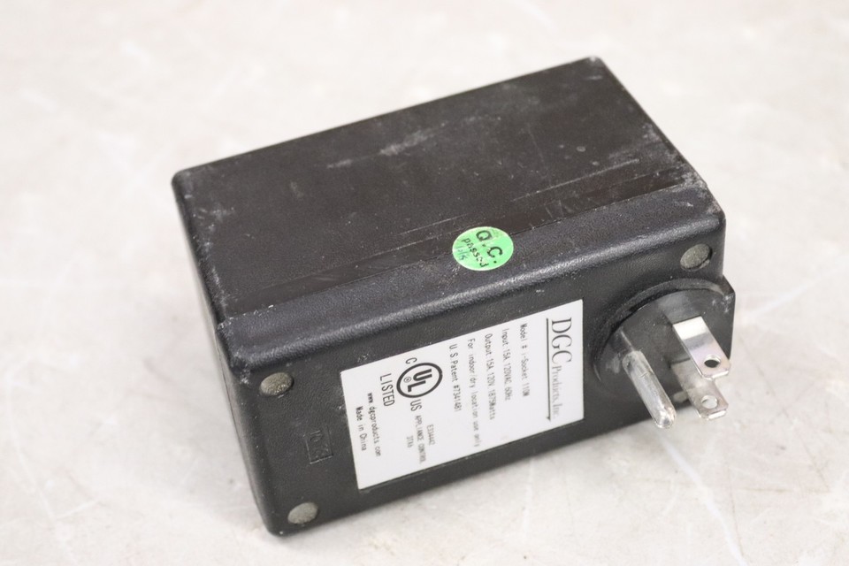 DGC Products i-Socket Auto Switch 110m Tool & Vacuum, 15A/125VAC | eBay