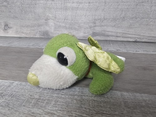 Green Ocha-ken Tea Dog San-x SEGA 2003 Plush 4" Toy Doll Pup Pourrl ...