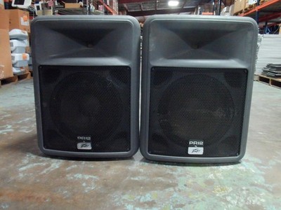 Lot Of 2* Peavey PR 12 2-Way Powered PA Speaker (J249) | eBay