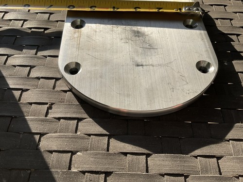 Aluminum Welding Tower Pads Taco Tigress Lees New Mill Finish 7x5 3/8 ...