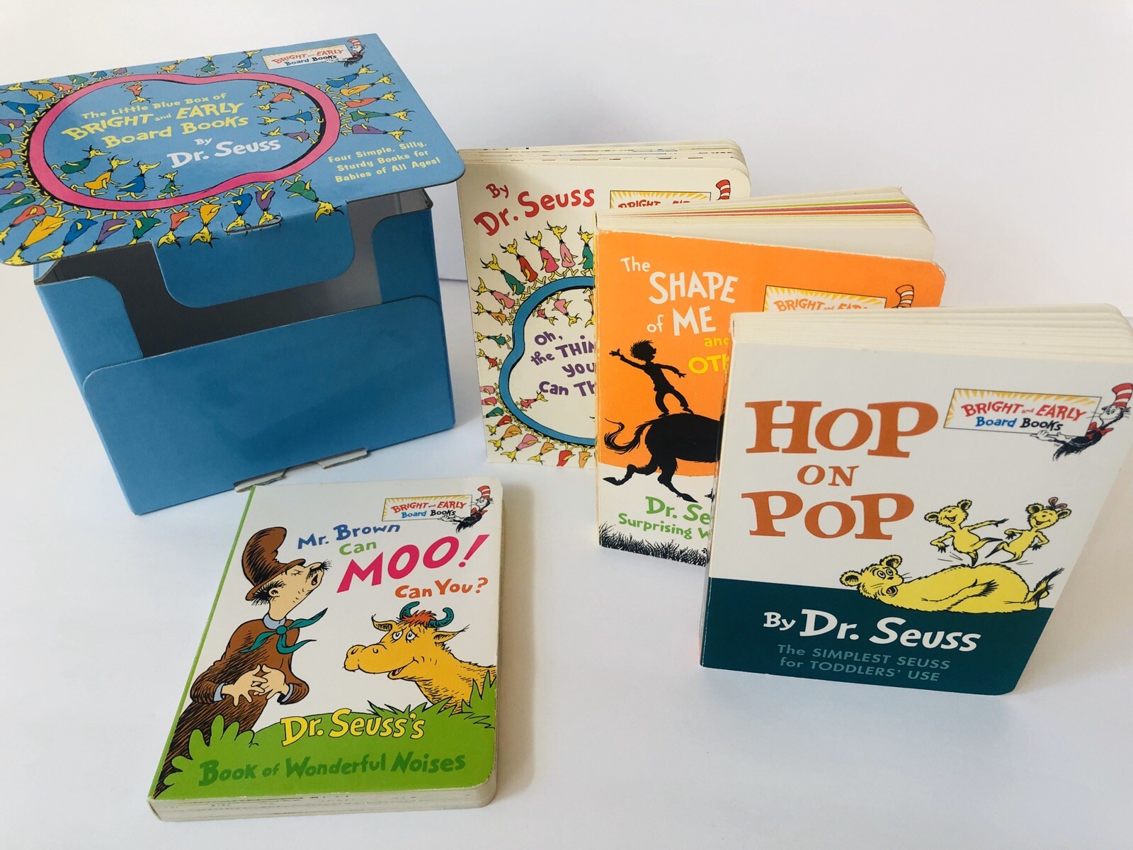 The Little Blue Box of Bright and Early Board Books by Dr. Seuss New ...