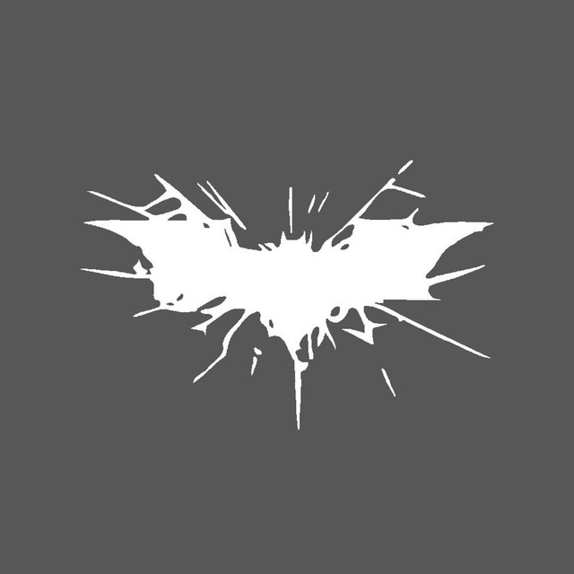 Batman Car Sticker Batmobile Decal Emblem Vinyl for Bumper Window Trunk ...