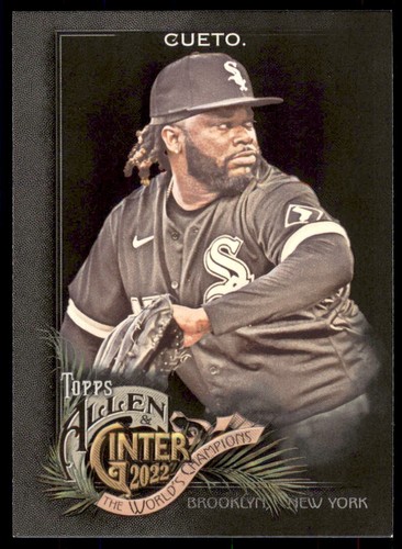 Johnny Cueto 2022 Topps Allen & Ginter X High Number Short Print Card ...